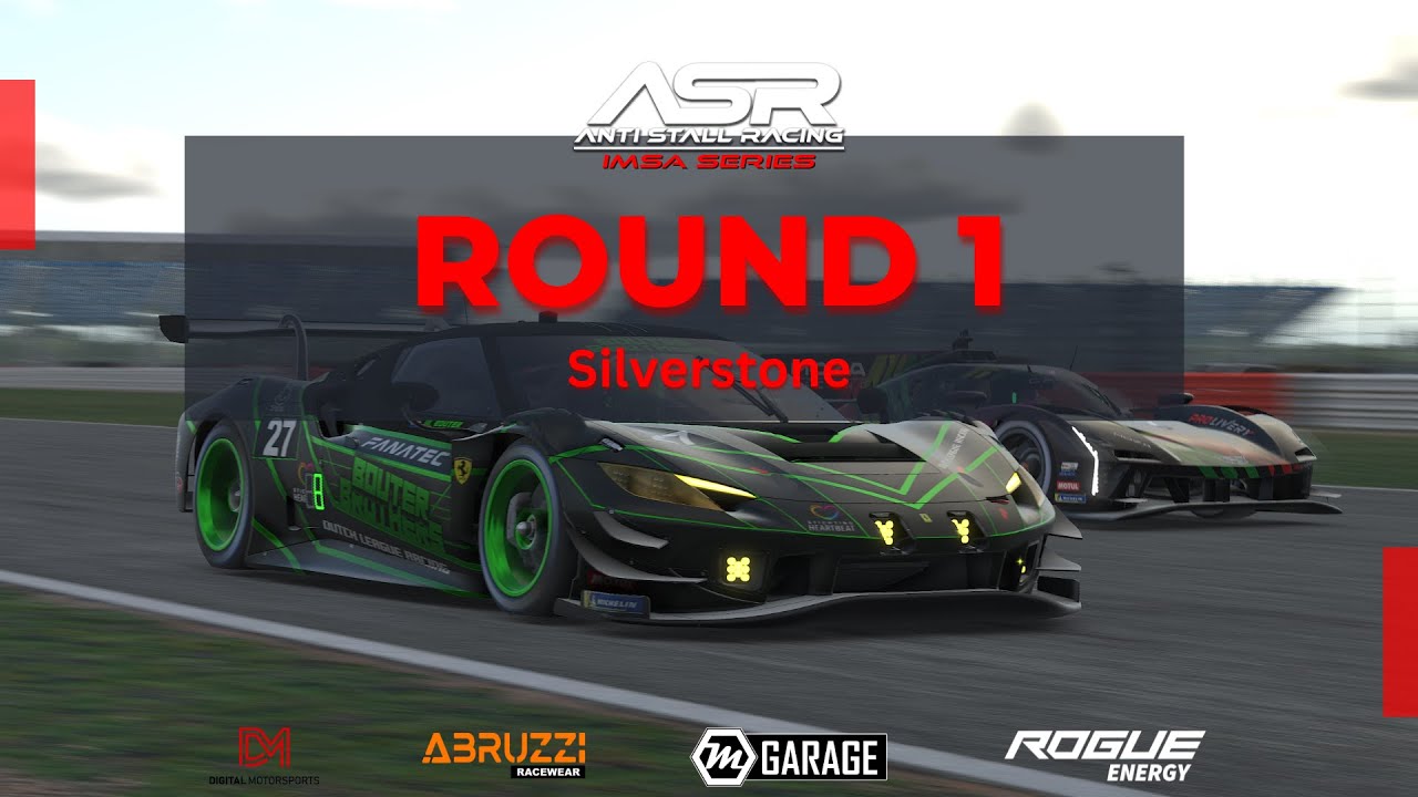 Anti Stall Racing - IMSA Series S3 - Race 1: Silverstone - YouTube