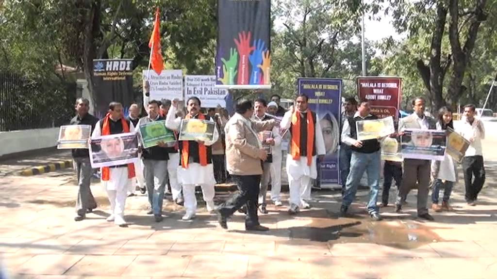 HRDI demonstration in support of Rinkle Kumari of Pakistan Part-16 ...