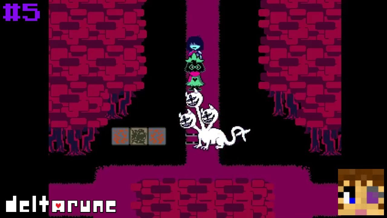 Deltarune: Chapter 1 #5 - Clover Of Clubs - YouTube