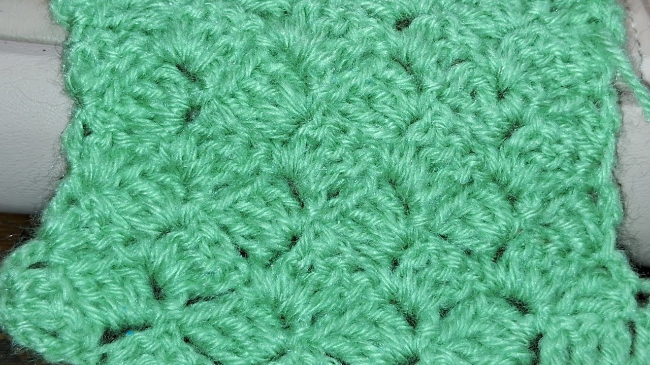 Crosshatch Crochet Stitch (for beginners)#crochet #beginnersstitch ...