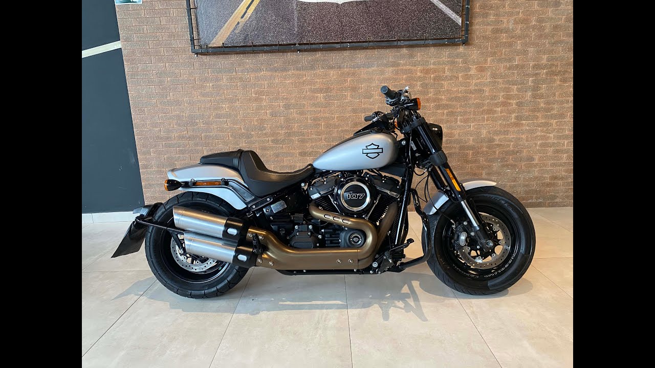 Harley Davidson Fat Bob 107 2020 - YouTube