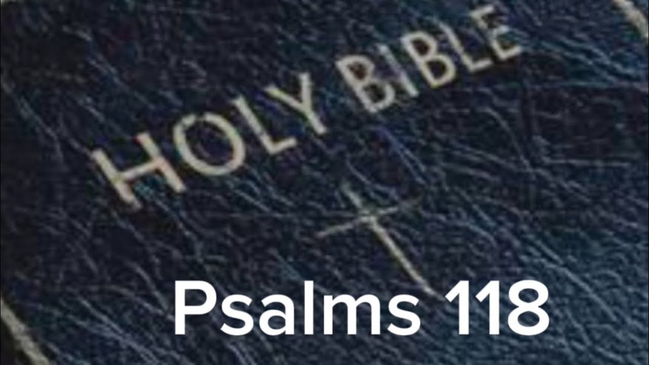 Psalms 118 (NIV) The Audio Bible - YouTube