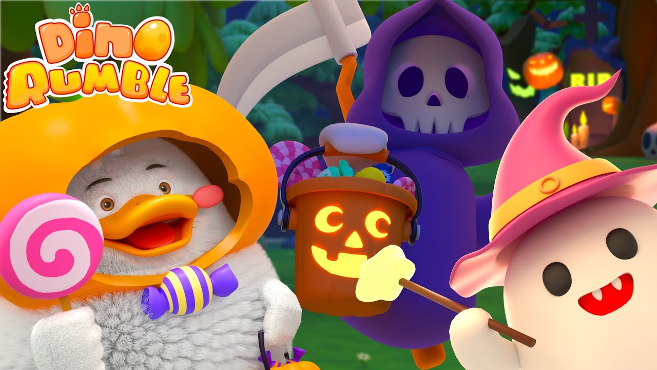 Knock Knock, Trick or Treat! 🎃 | Sing Along Halloween Song for Kids ...