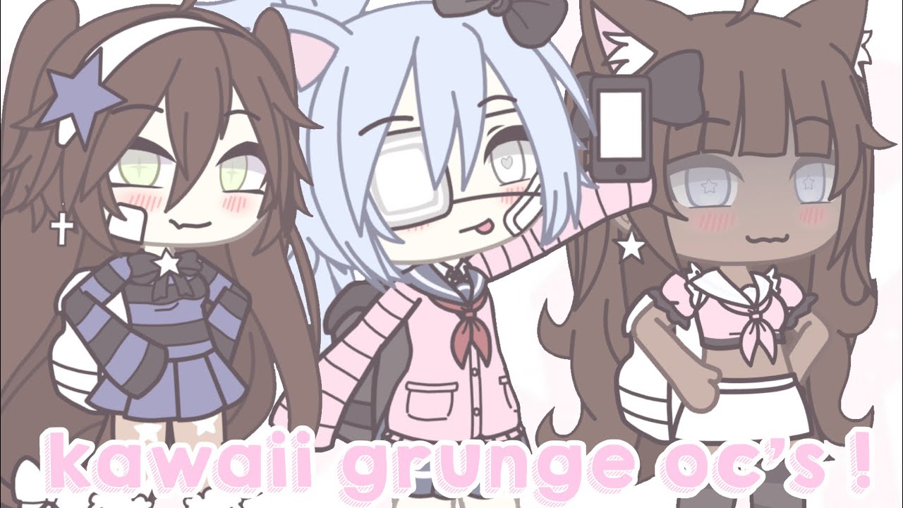 kawaii grunge oc’s !! | gachalife - YouTube