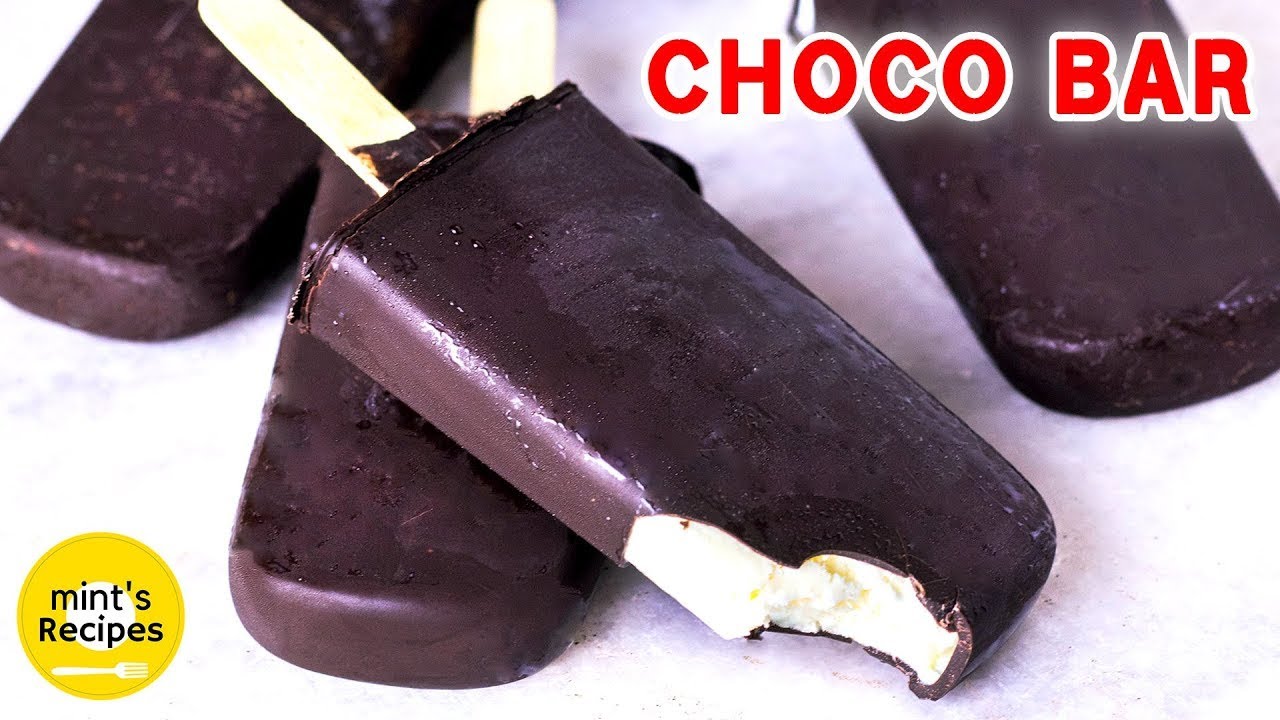 चोकोबार आइसक्रीम बनाने का आसान तरीका | चोकोबार कैसे बनाते हैं | Choco ...