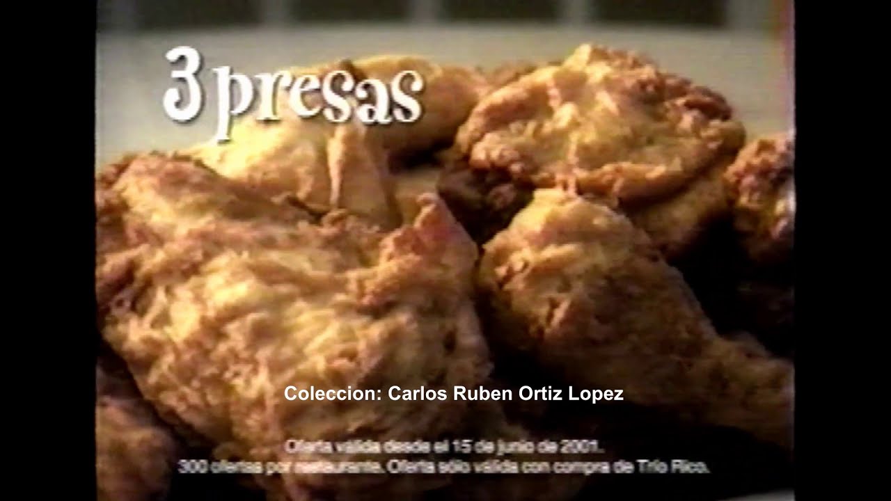Kentucky Fried Chicken-Retro Comercial (Puerto Rico 2001) - YouTube