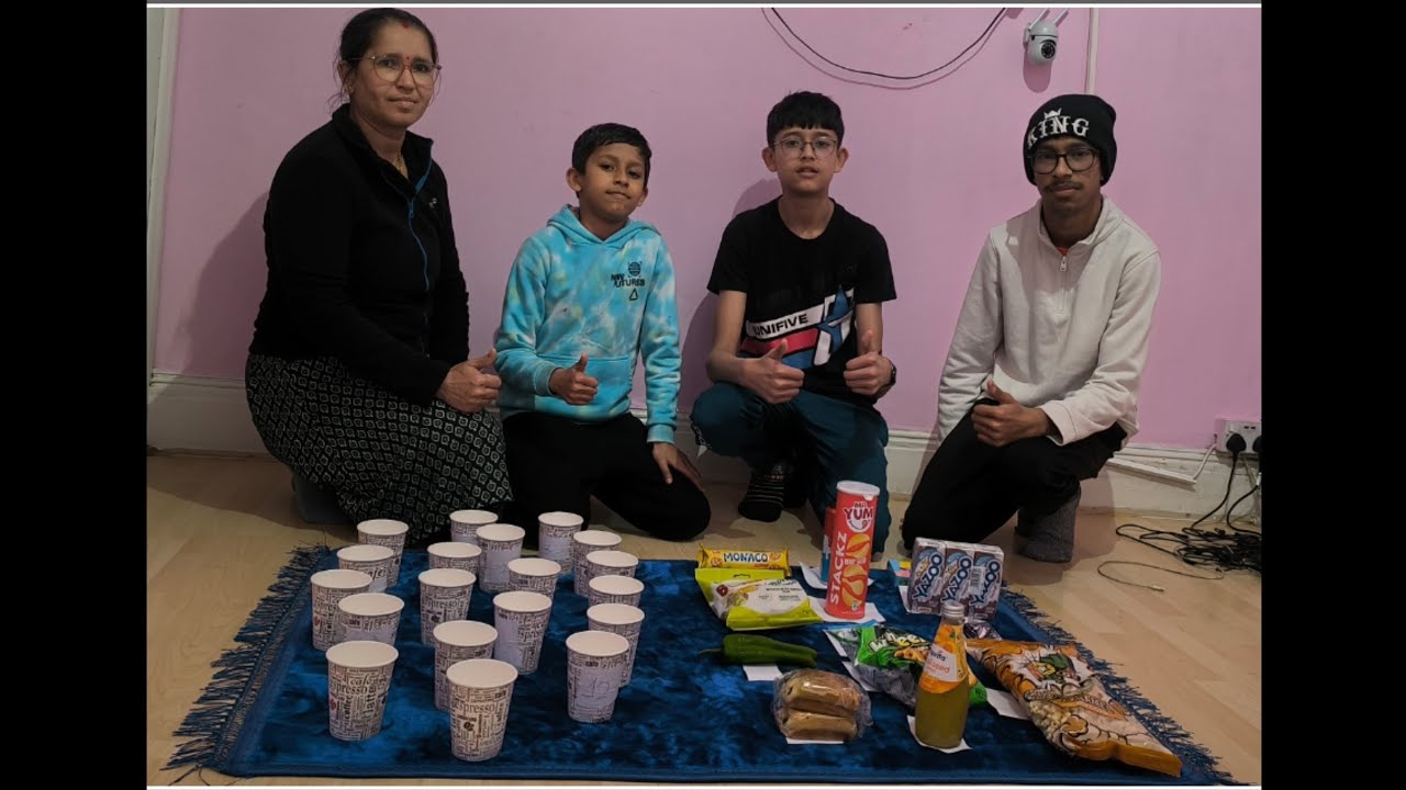 Cup challenge with prizes 😜 - YouTube