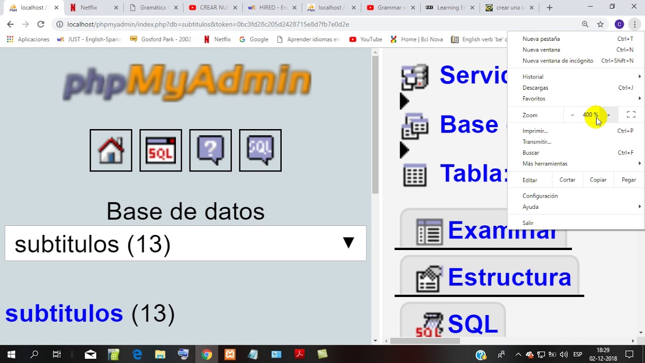CREAR UNA TABLA CON UNA CONSULTA SQL - YouTube