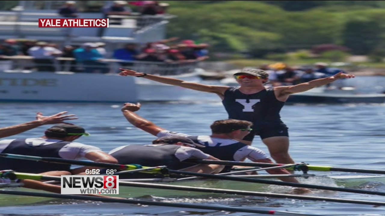 Yale dominates Harvard in 150th Regatta - YouTube