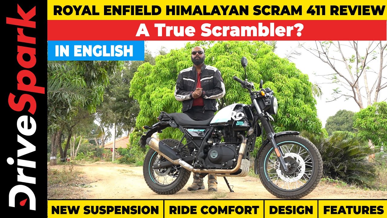 Royal Enfield Himalayan Scram 411 Review | New Suspension, New Cluster ...