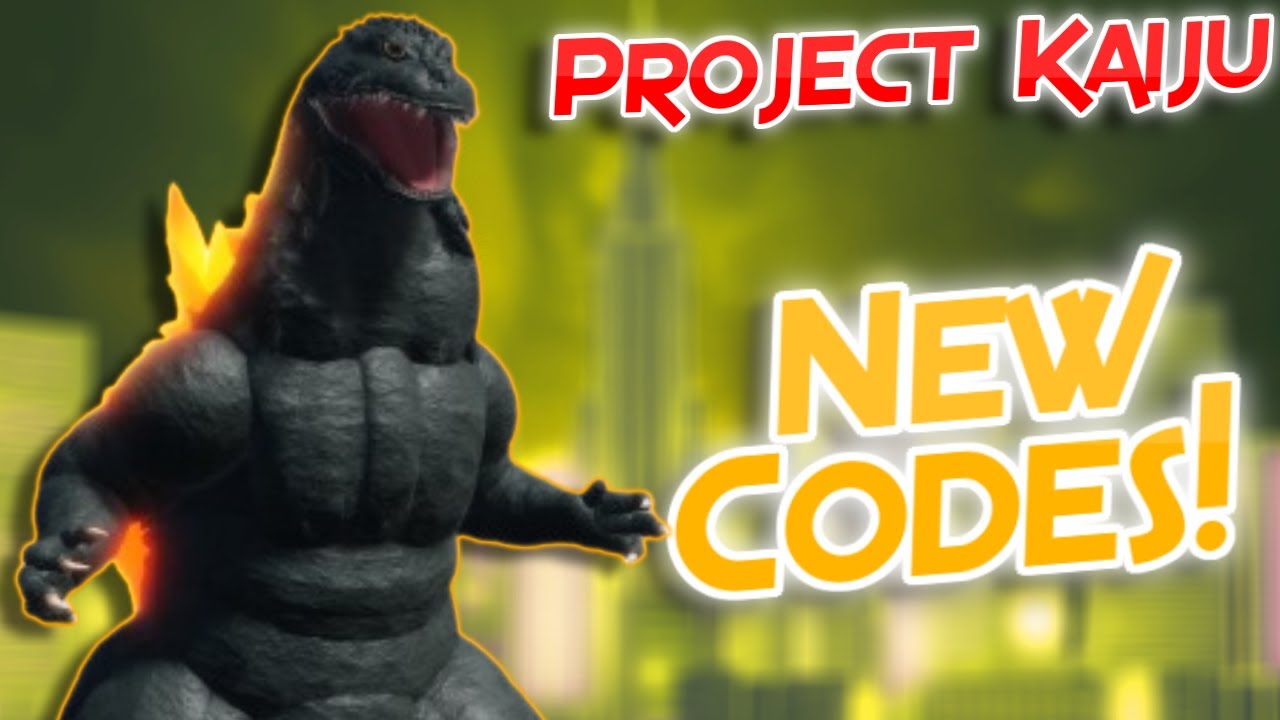 *INVALID NOW* Brand NEW Codes! - ( Roblox: Project Kaiju) - YouTube