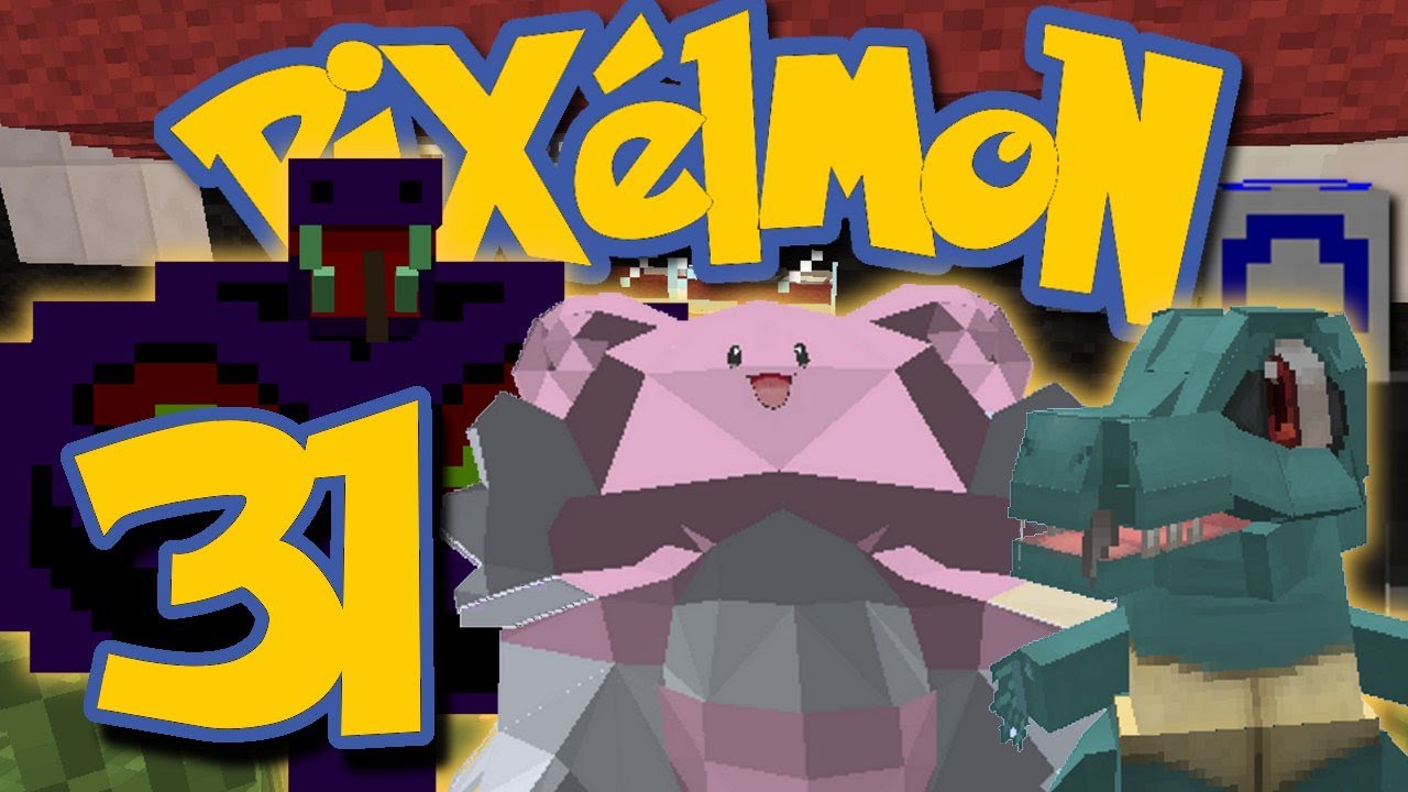 Pixelmon Ep. 31 - BOSS, BLISSEY, AND ENORMOUS TOTODILE! (Pixelmon ...