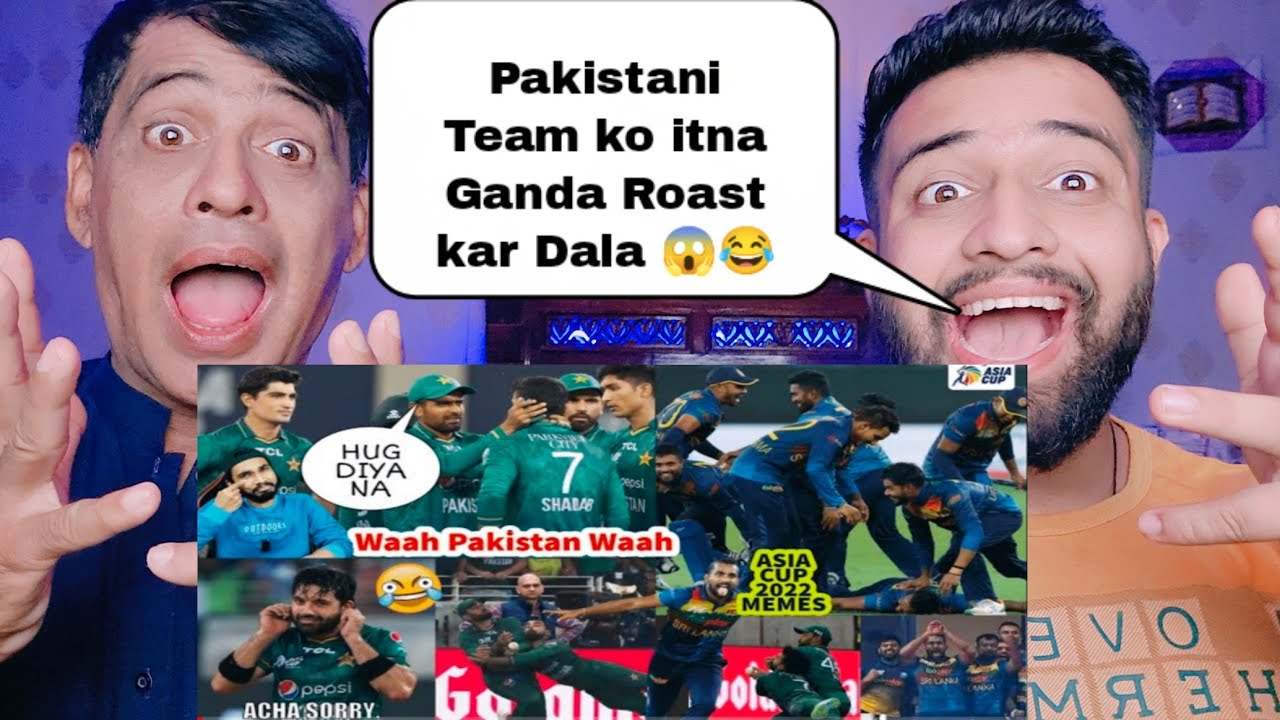 Pakistan Funny Fielding In Asia Cup 2022 Roast |Pakistani Reactions ...