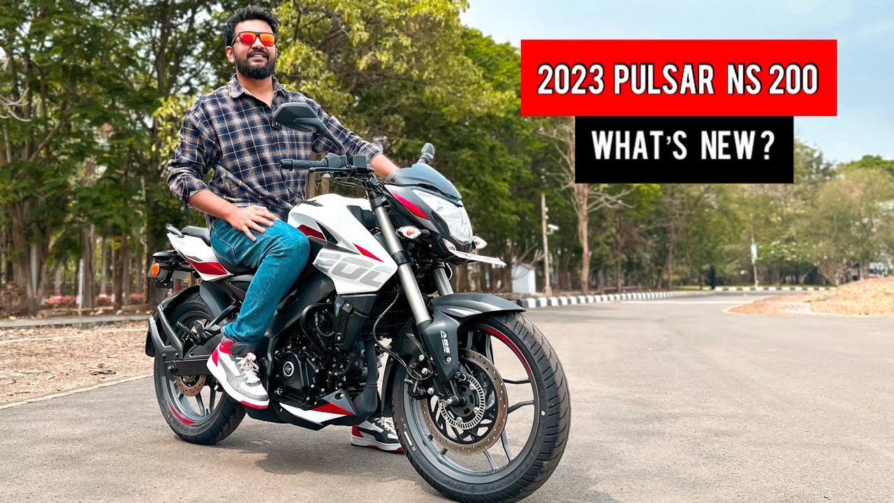2023 Bajaj Pulsar NS200 - what’s new and updated? - YouTube