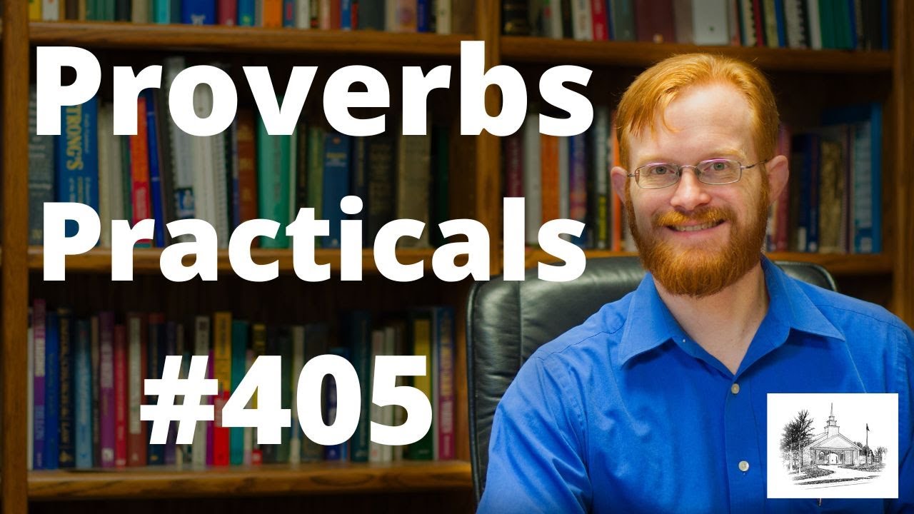 Laughing in the Face of the Future - Proverbs Practicals 405 - Proverbs ...