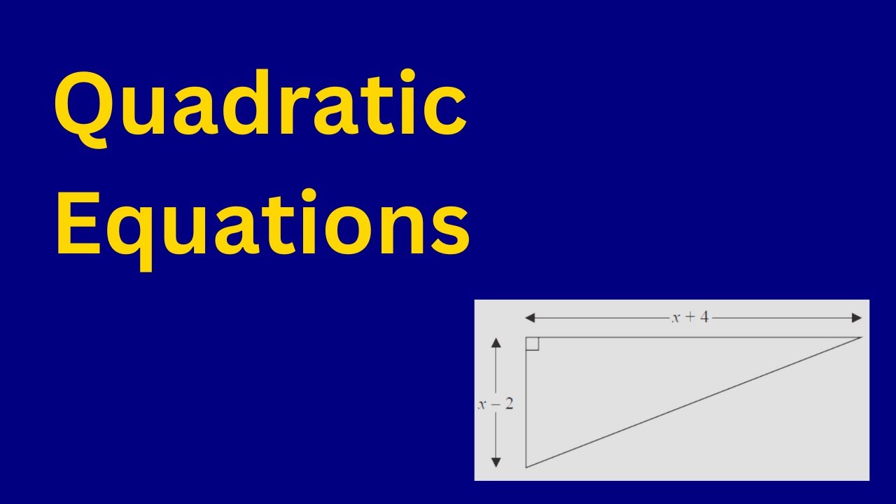 Unveiling Quadratic Formulas: Solving with Geometry Explained - YouTube