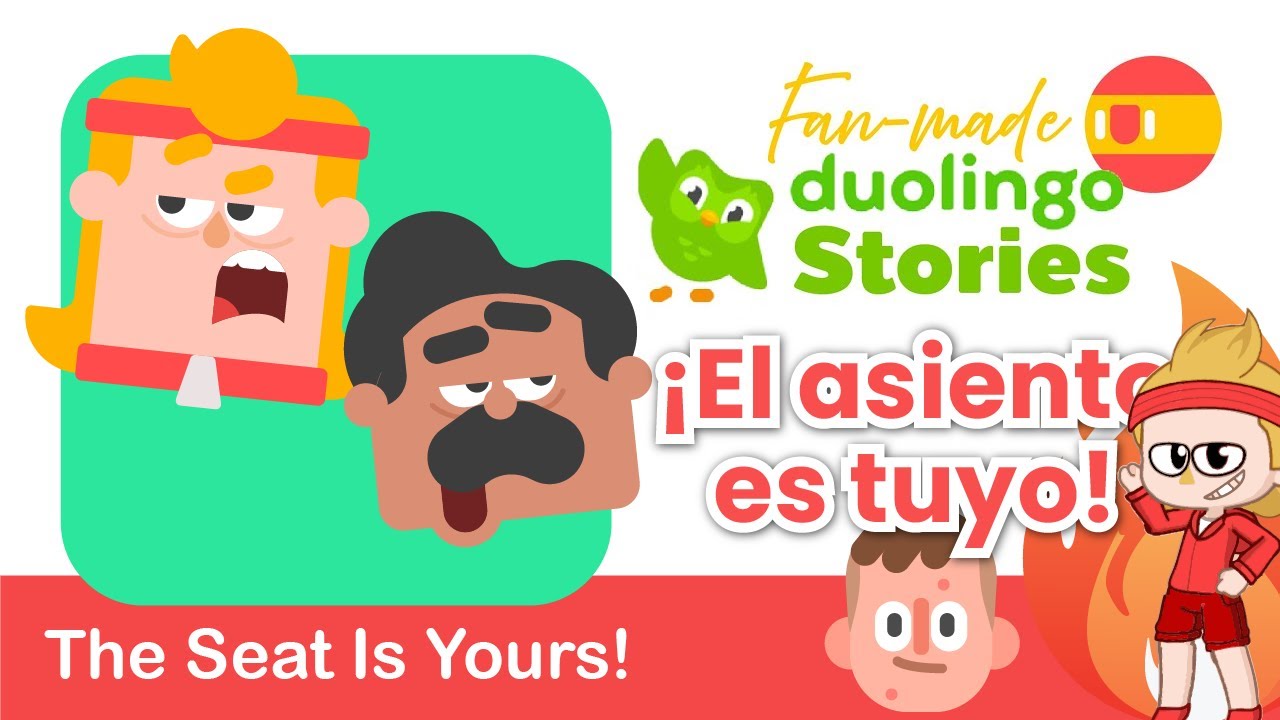 Duolingo Stories Spanish - ¡El asiento es tuyo! (The Seat Is Yours ...