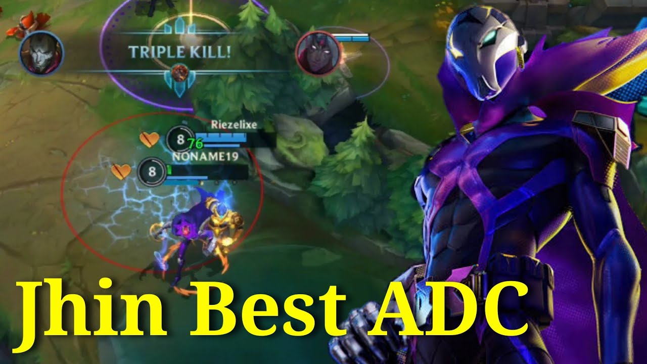 Jhin The Best ADC ! Tier S Patch 4.1A Gameplay Jhin - League of Legends ...