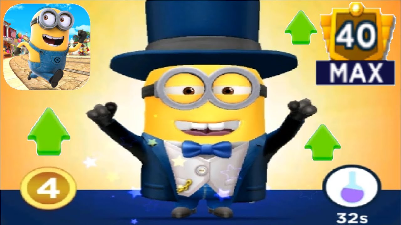 Minionaire Minion Rush Upgrade Epic Costume Level 4 Gameplay