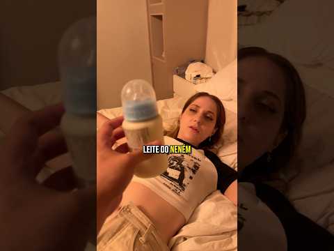 Alemã tomou leite na mamadeira