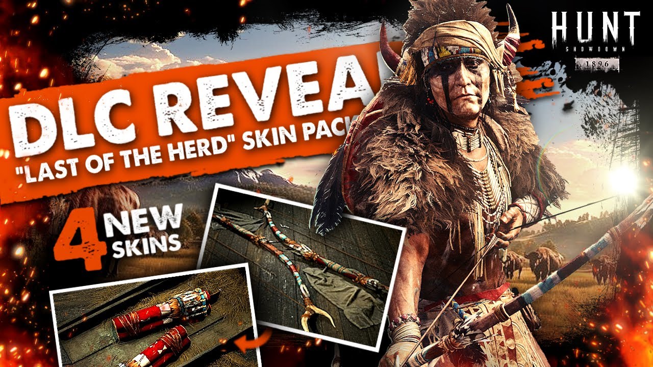 LAST OF THE HERD reveal: *NEW* NATIVE skins! (HUNT: Showdown DLC ...