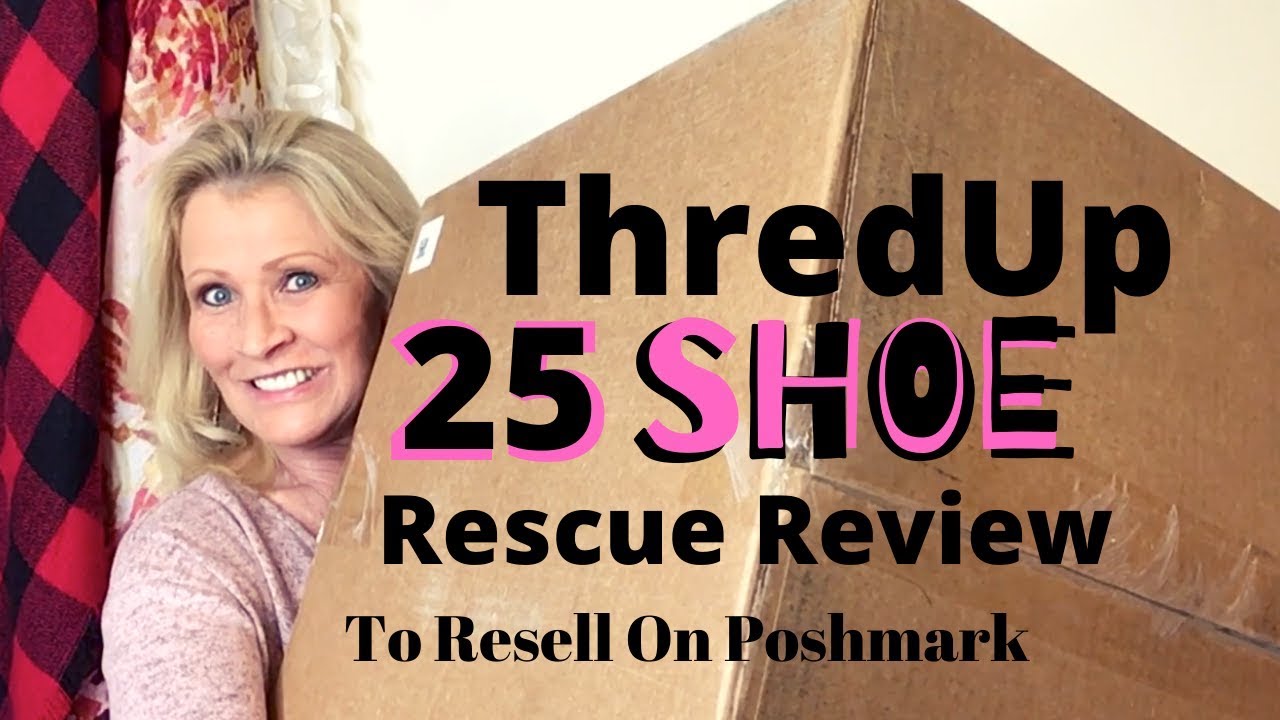 ThredUp Shoe Rescue Unboxing Review - YouTube