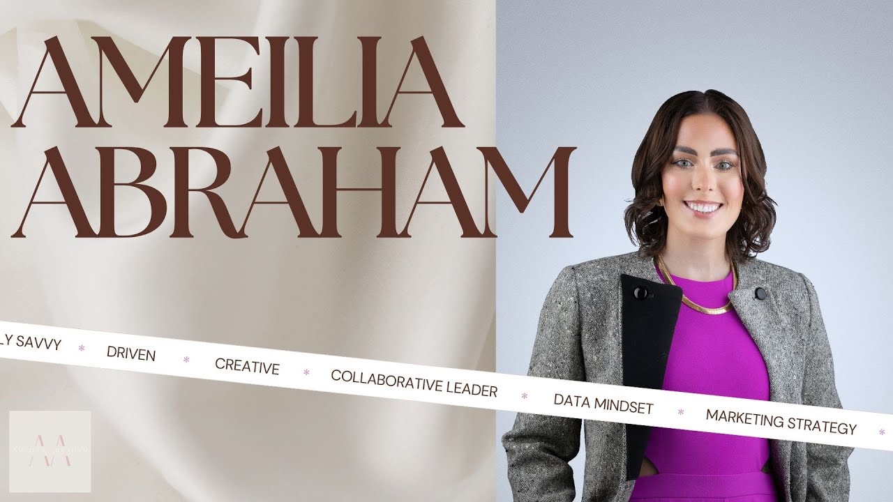 Ameilia Abraham Video Portfolio - YouTube