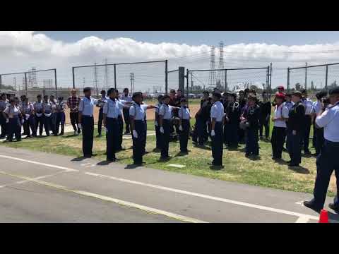 GUAM JFK HIGHSCHOOL AFJROTC FALCONS PART 1 (2018) - YouTube
