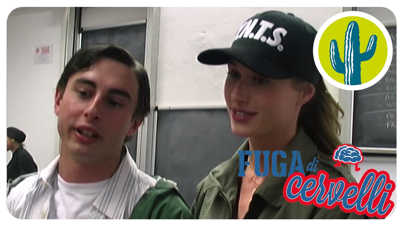 Fuga di Cervelli | Backstage | Olga e Luca si preparano - YouTube
