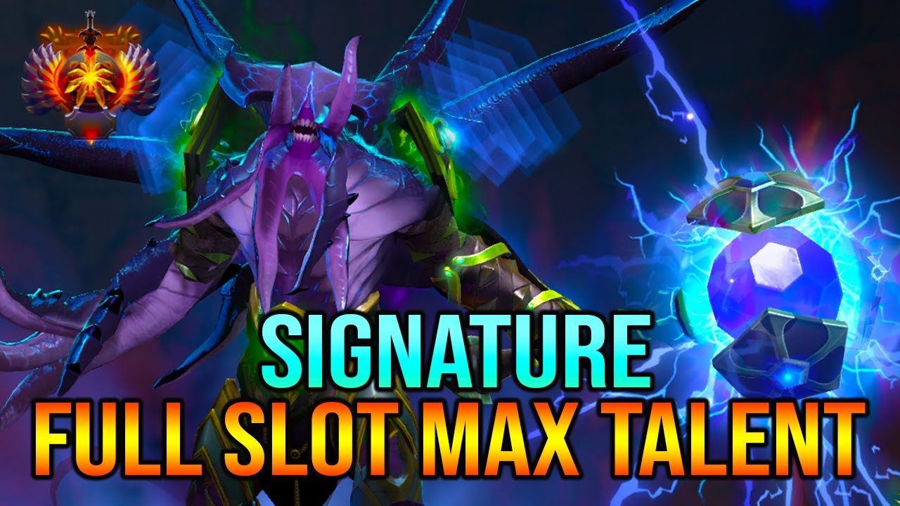 [ Faceless Void ] SIGNATURE HERO - FULL SLOT MAX TALENT - CRAZY CHRONO ...