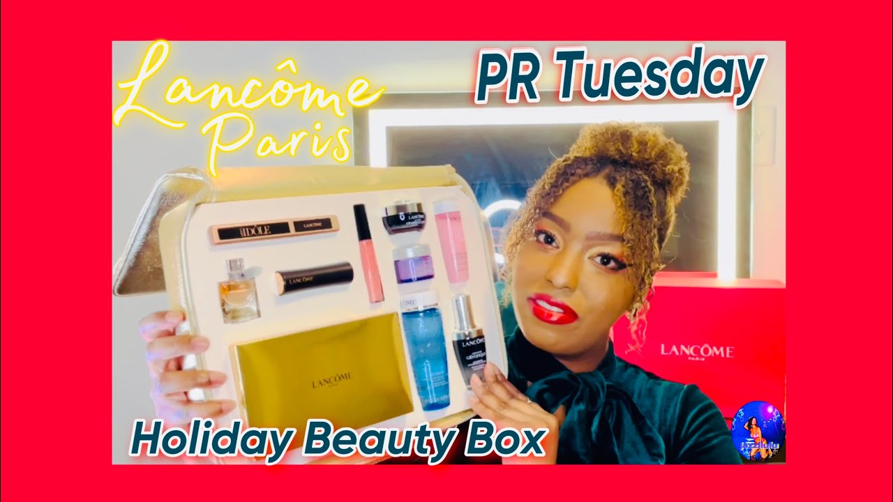 Lancôme Makeup & Skincare Beauty Box 🎁 PR Tuesday - YouTube