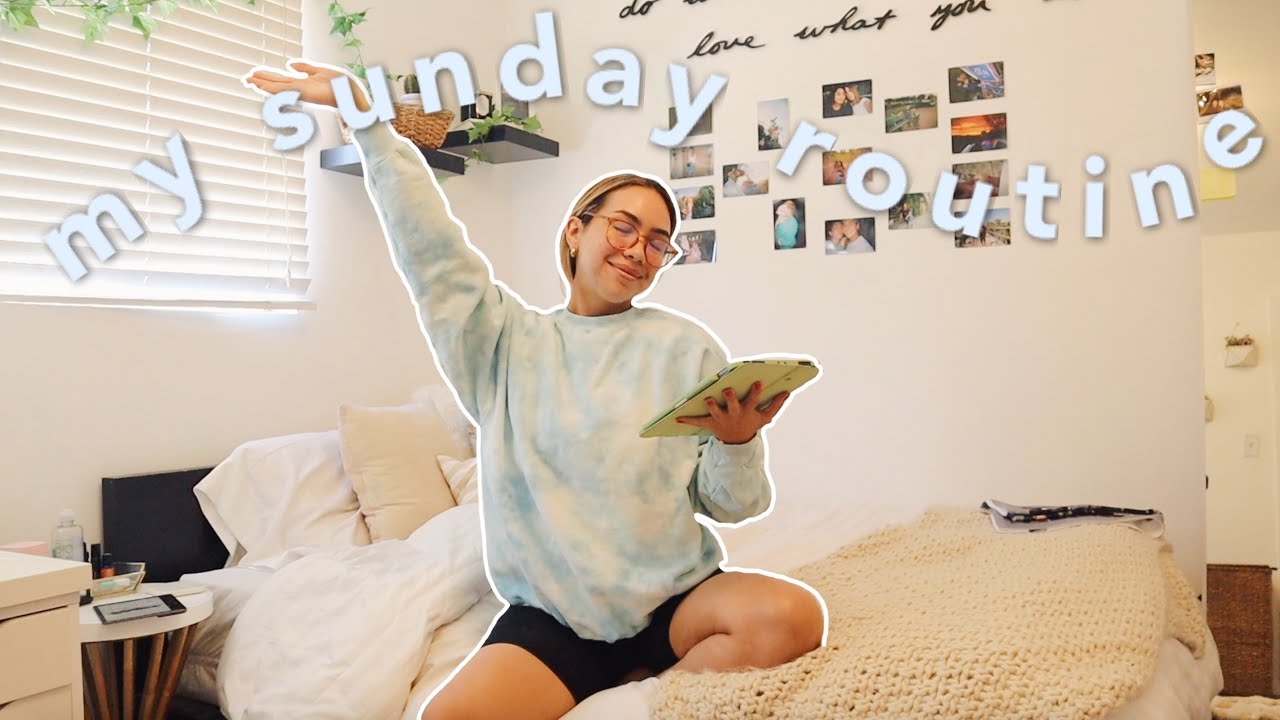 vlog: my weekly reset routine + how I get ready for my week - YouTube