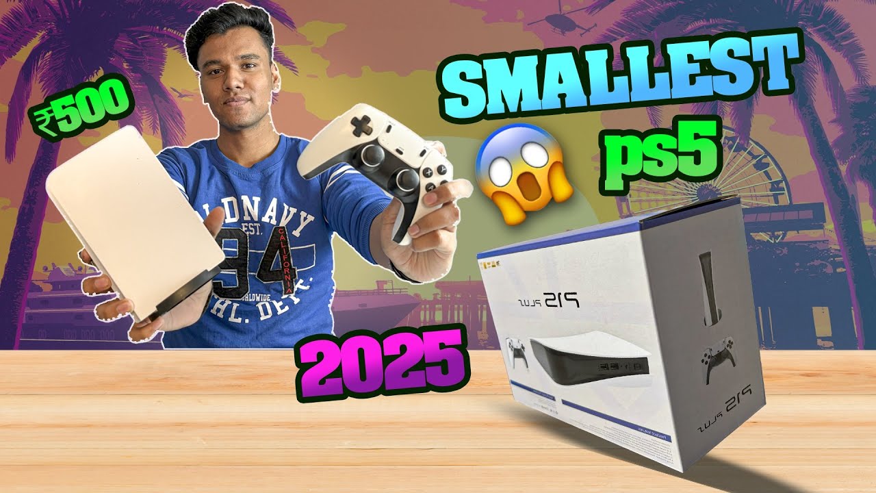 i Bought Mini PlayStation 5 ️Smallest ps5😱 2025 .. - YouTube