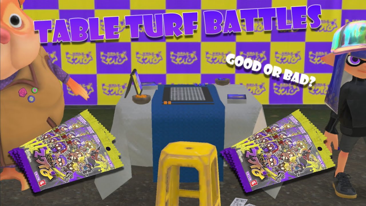 Splatoon 3 - Trying Table Turf Battles - YouTube