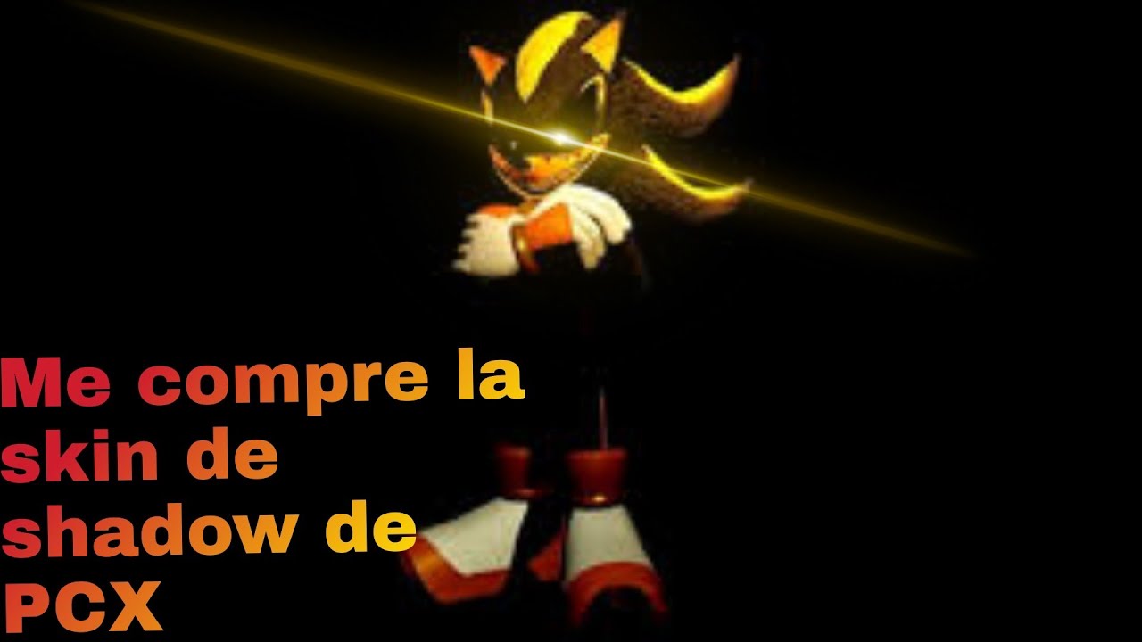 me compre la skin de shadow de PCX y les dejo el gameplay - YouTube