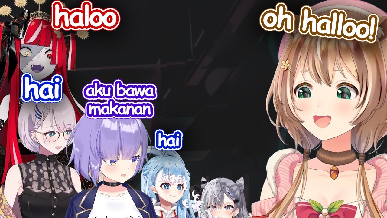 ketika HoloID girls ngumpul di stream Risu [ Ayunda Risu | HoloID Clips ] - YouTube