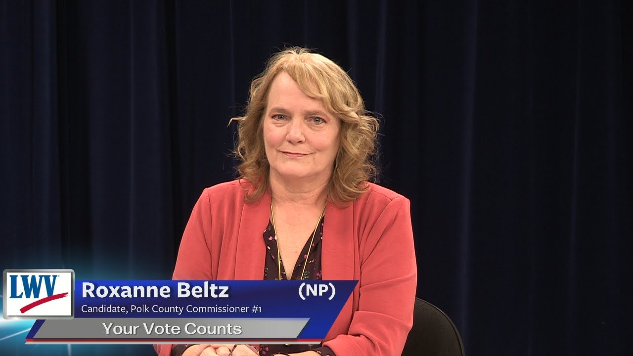 YVC - Candidate Roxanne Beltz (NP) - Polk County Commissioner #1 - YouTube