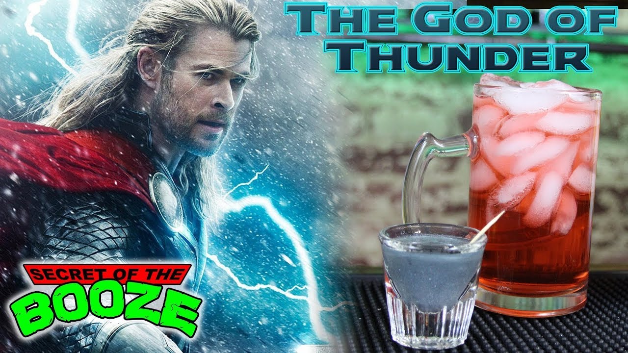 The God of Thunder | THOR THEMED COCKTAIL - YouTube