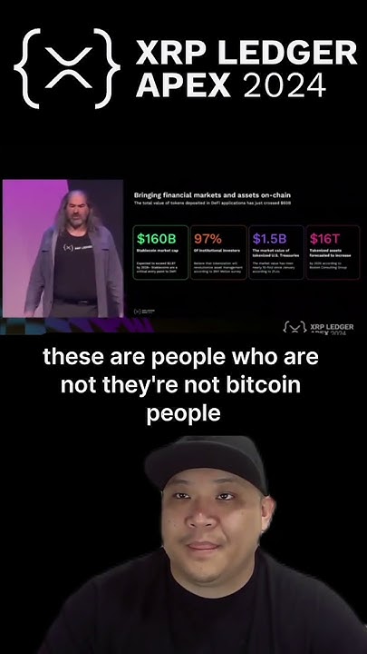 Cto discusses xrp apex 2024 insights #xrp #xrpcommunity - YouTube