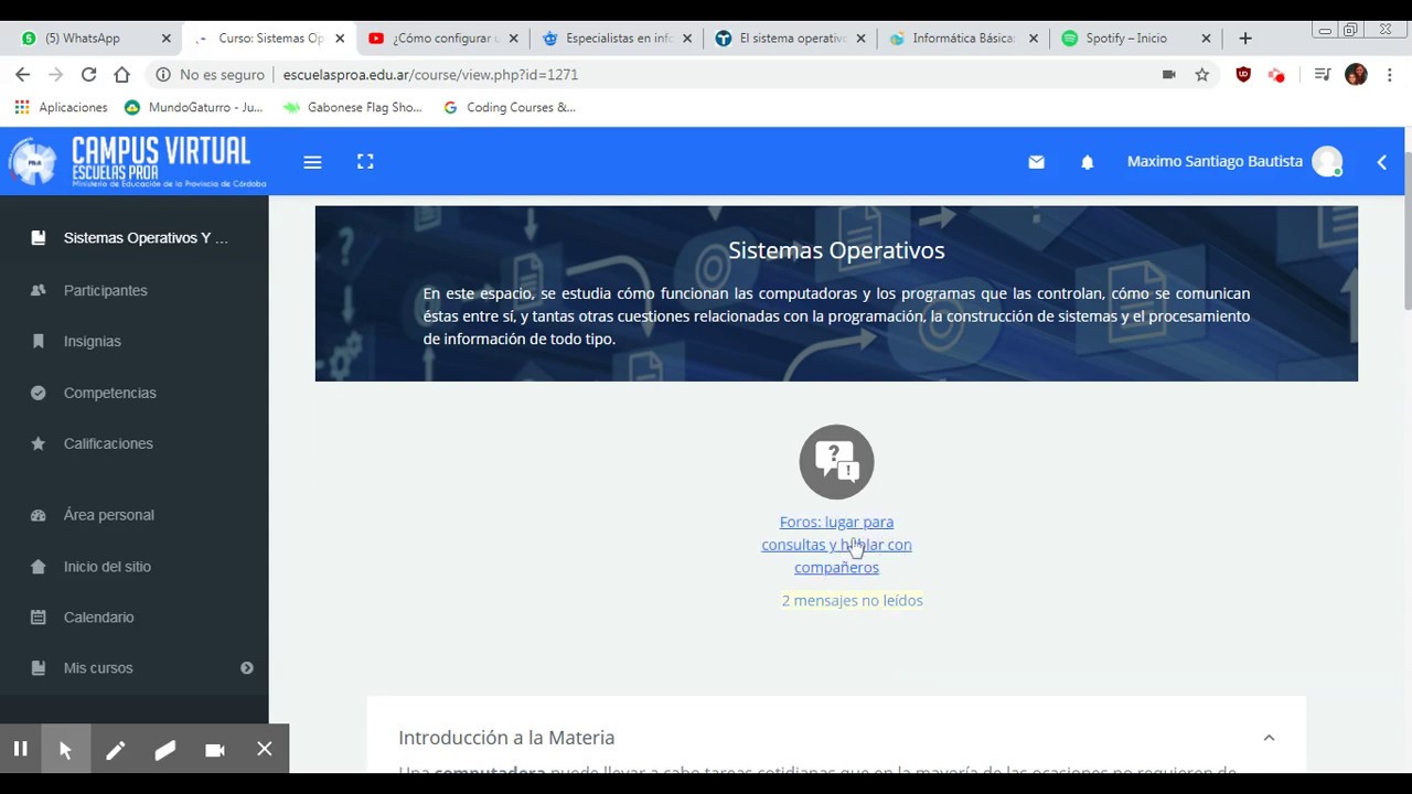 Como subir un archivo a una tarea en el aula virtual. - YouTube