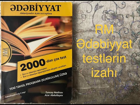 RM.Mövzulararası əlaqə testləri.Əla təkrar imkanı