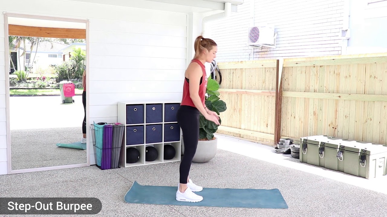 Step Out Burpee - YouTube