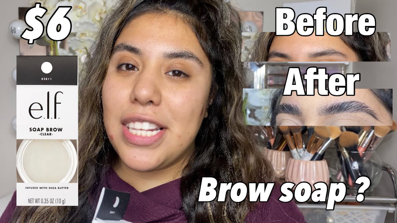 New Elf Brow Soap ! Review + First Impressions | Is it any good ? - YouTube