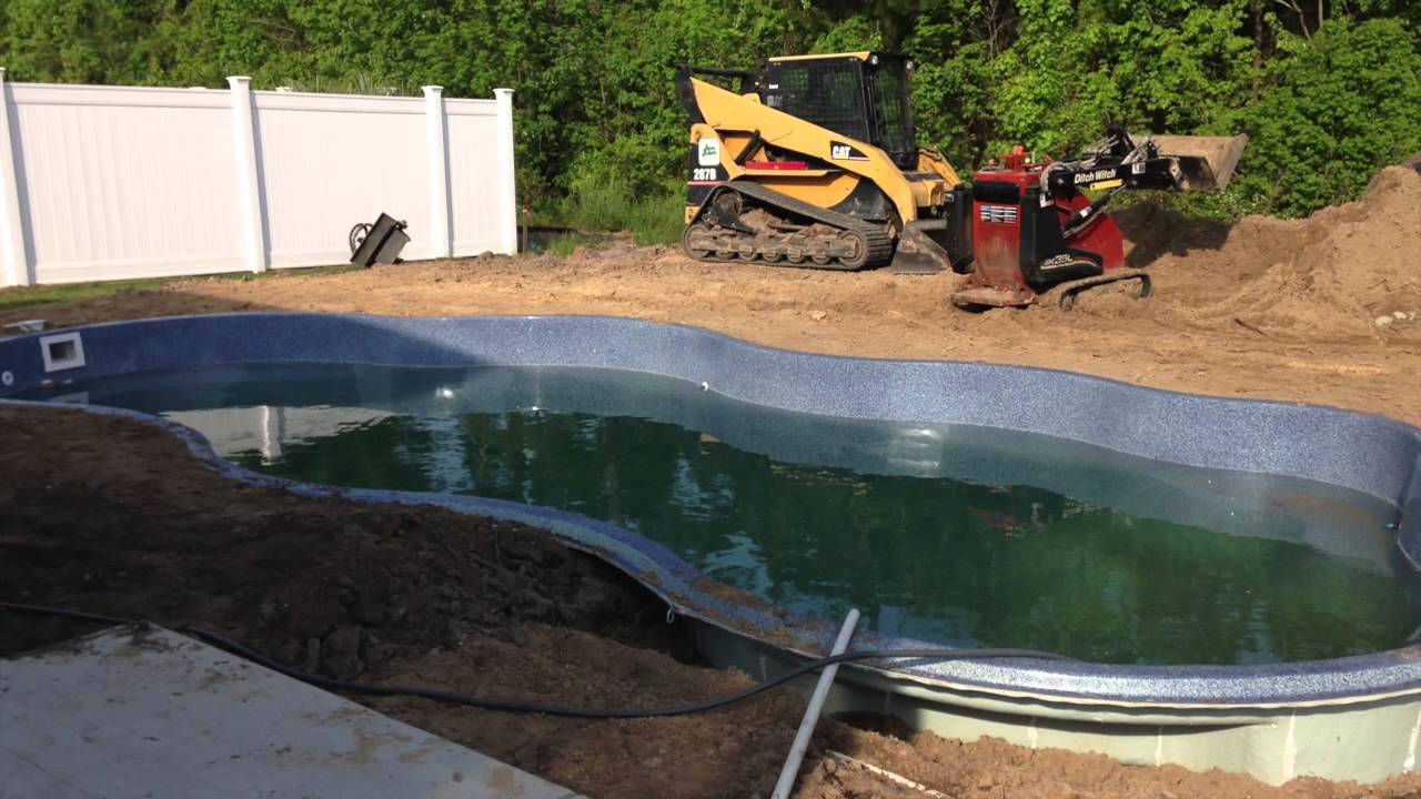 Oceanwalk Viking Pool Installed by Pools and Palms HD 720p - YouTube