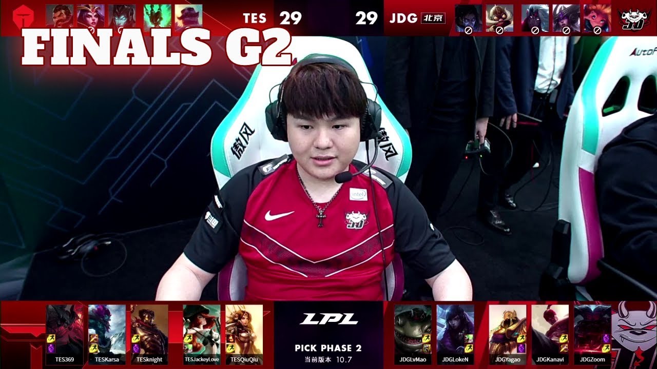 JDG vs TES - Game 2 | Grand Finals LPL Spring 2020 | JD Gaming vs Top ...