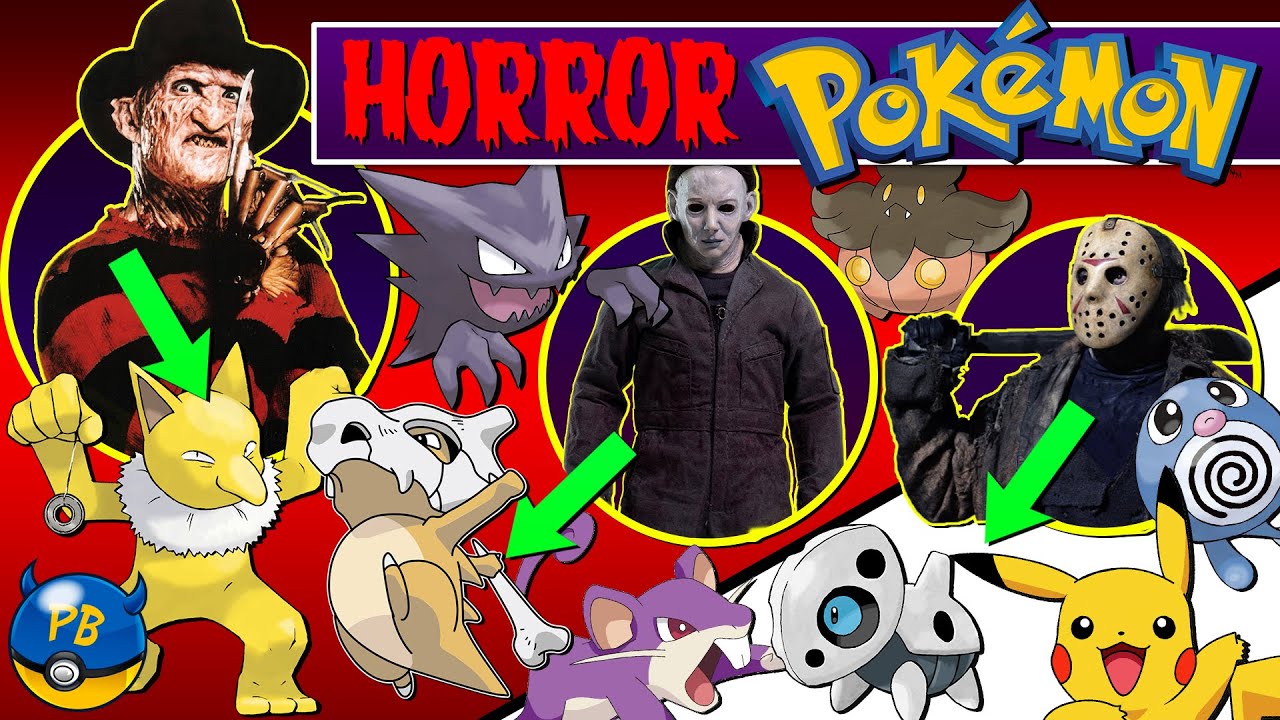 Which POKEMON Would HORROR Movie Villains Choose? - YouTube