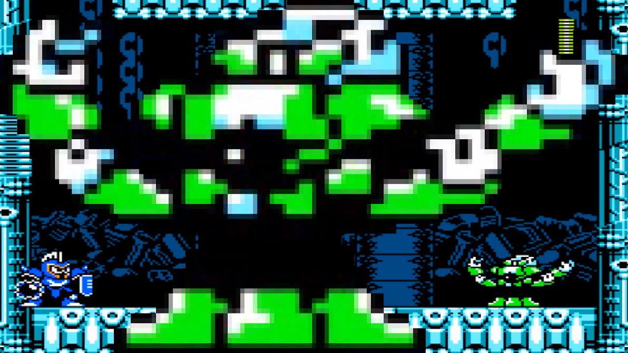 Megaman Rock Force - Knight Man Vs Terror Man - YouTube