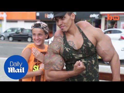 Meet Brazillian bodybuilder who risks his life injecting himself with ...