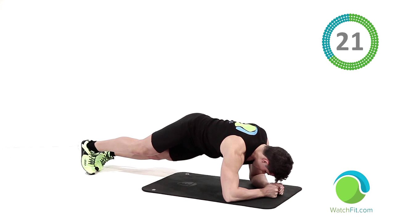 Rolling side plank, core exercise to workout at home - YouTube