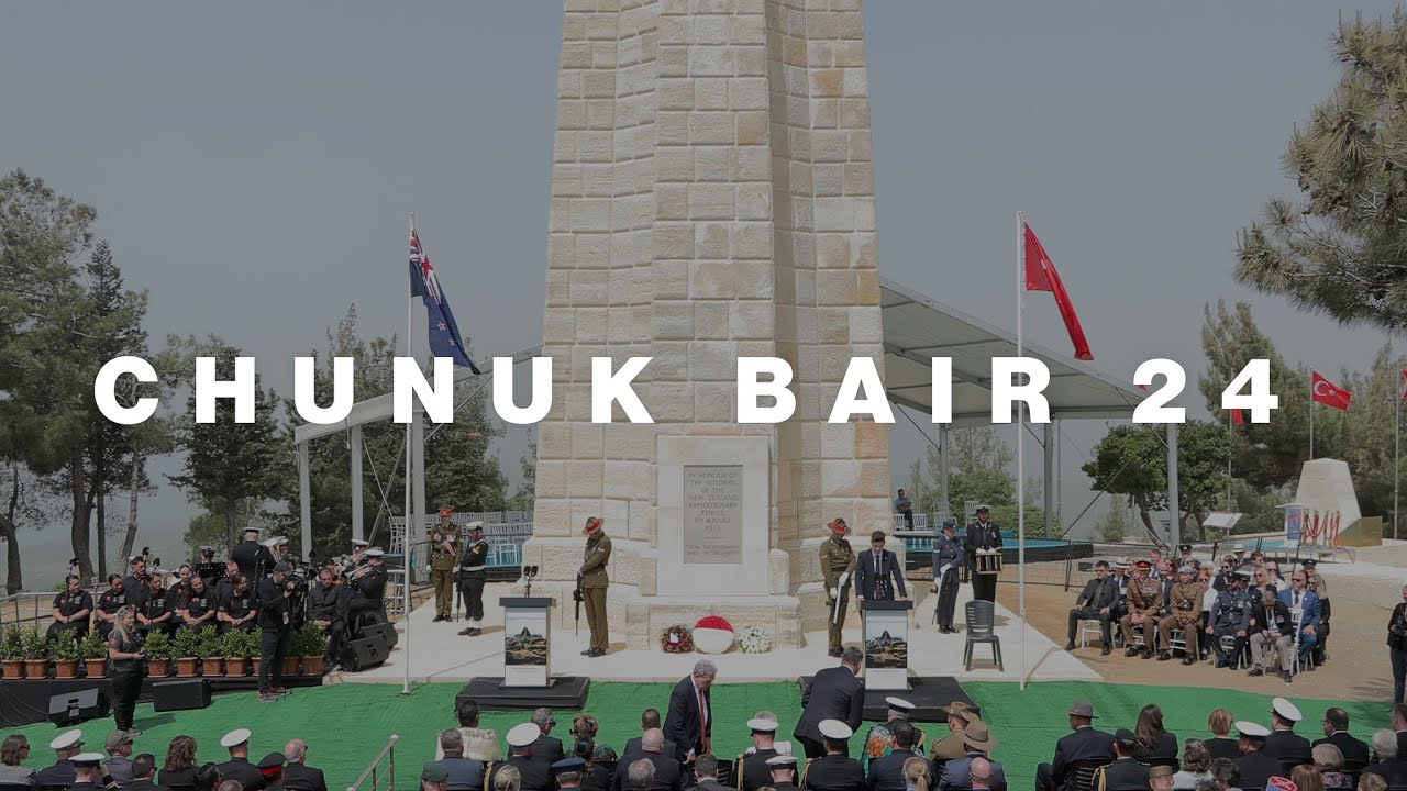 Chunuk Bair Anzac Service 2024 | New Zealand Defence Force - YouTube